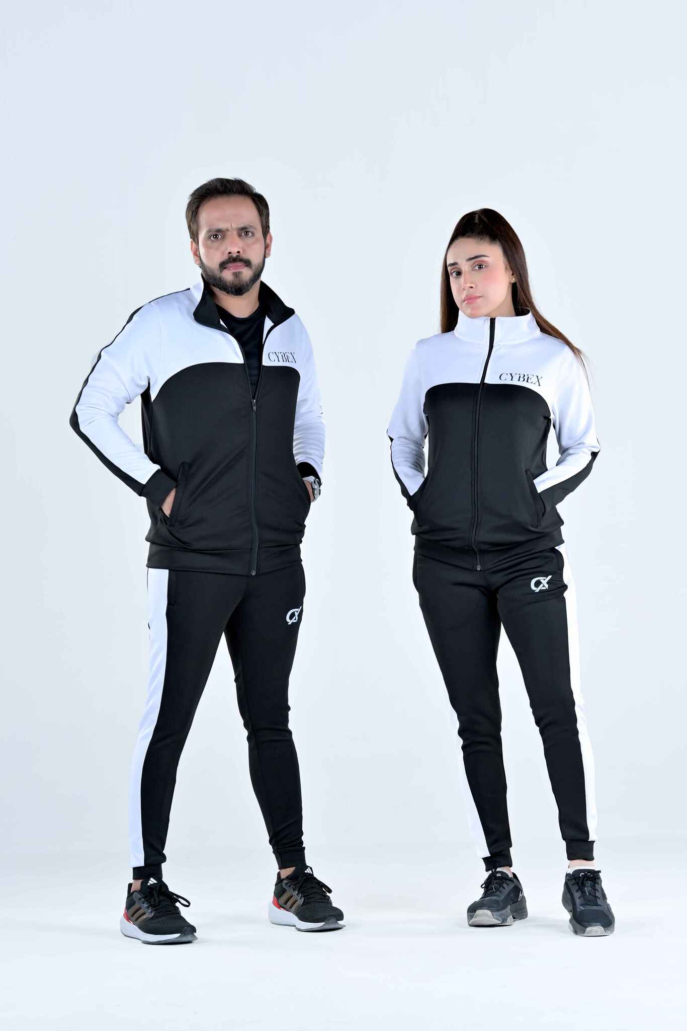 Shop Unisex CX Track Suits Power Flow Gear in Black - Cybex